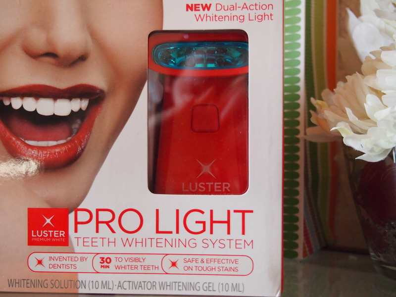 Luster Pro-Light teeth whitening system